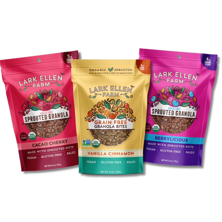 Grain Free Granola, Snacks, & Cereal from Lark Ellen Farm