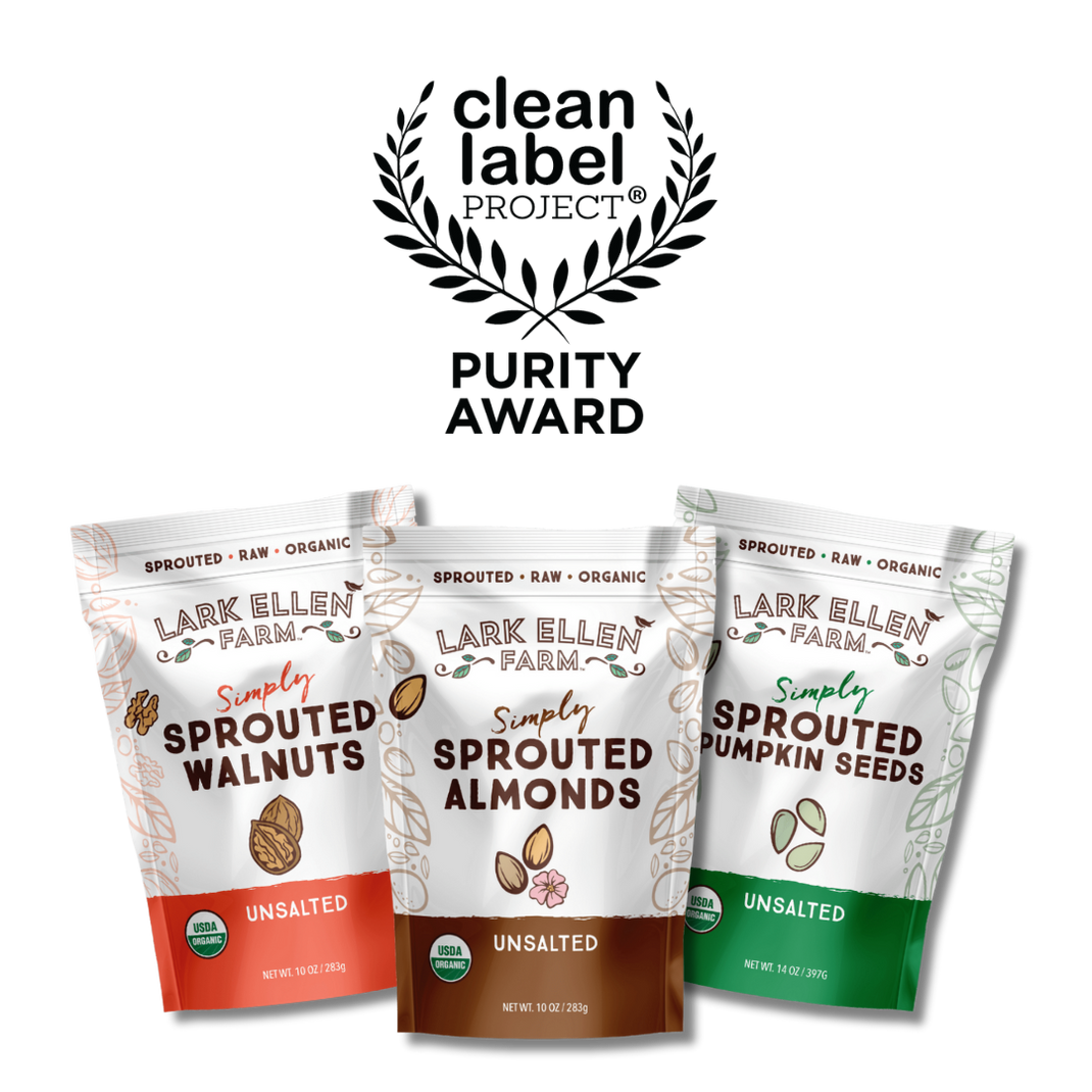 Sprouted Nut & Seeds, Granola, Snacks from Lark Ellen Farm